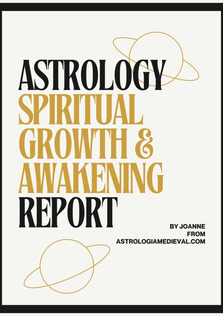 Astrology Spiritual Growth & Awakening Report - Astrologia Medieval